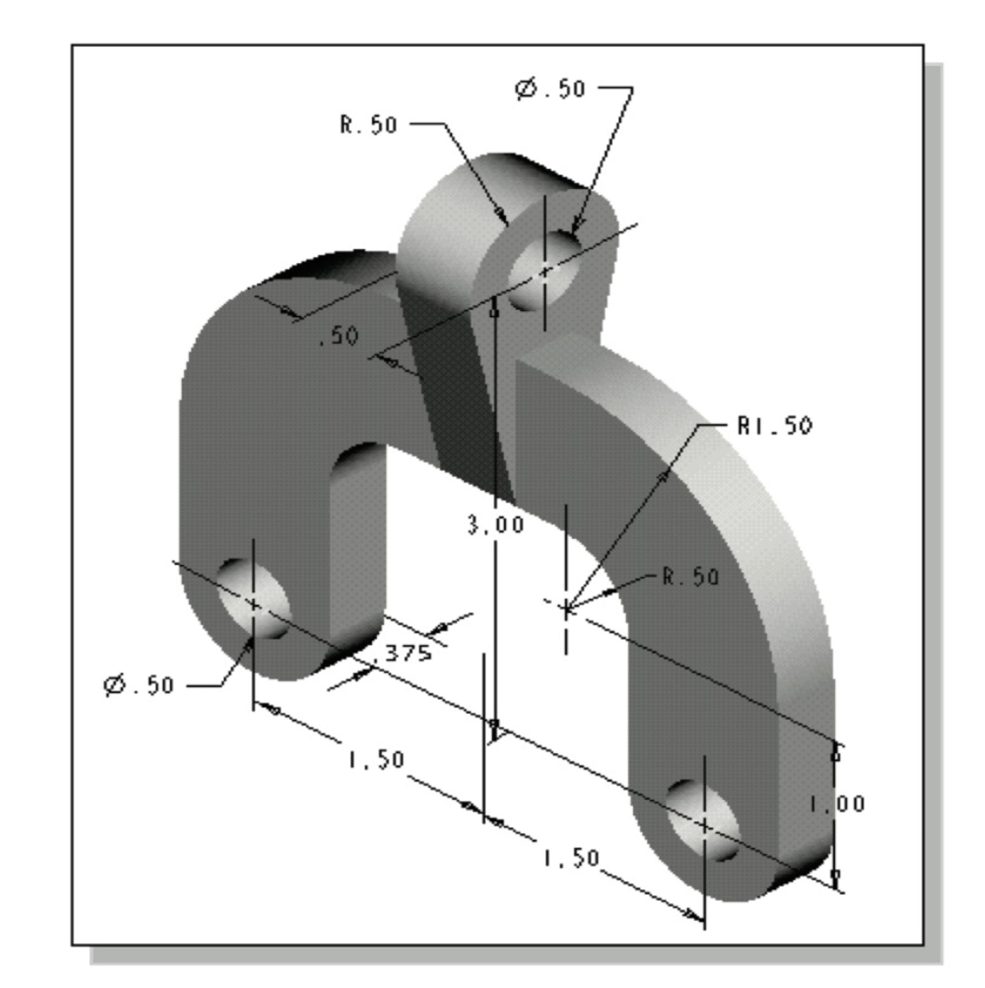 generate the multi view drawings from the following | Chegg.com