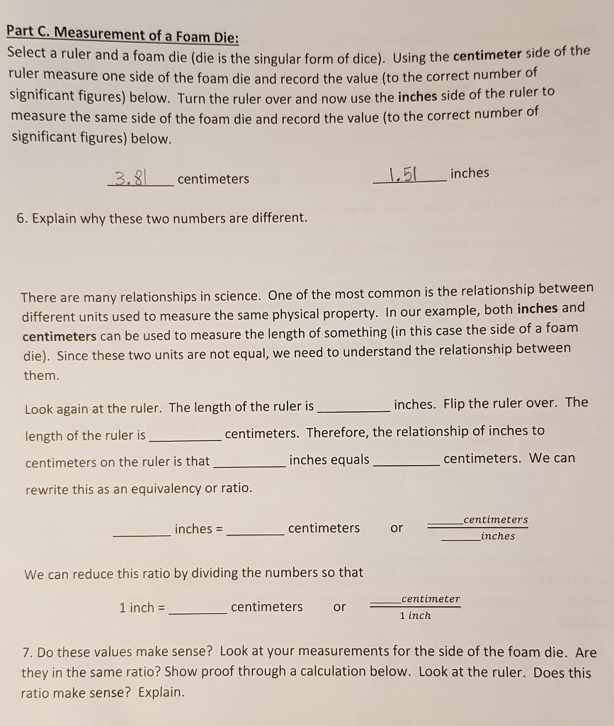 Solved Place it on a balance and press the tare (zero) | Chegg.com
