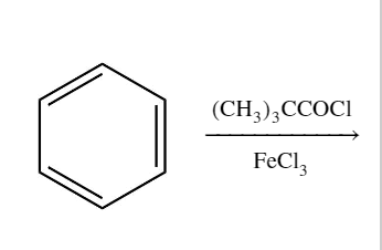 Solved FeCl3 (CH3)3CCOCl | Chegg.com