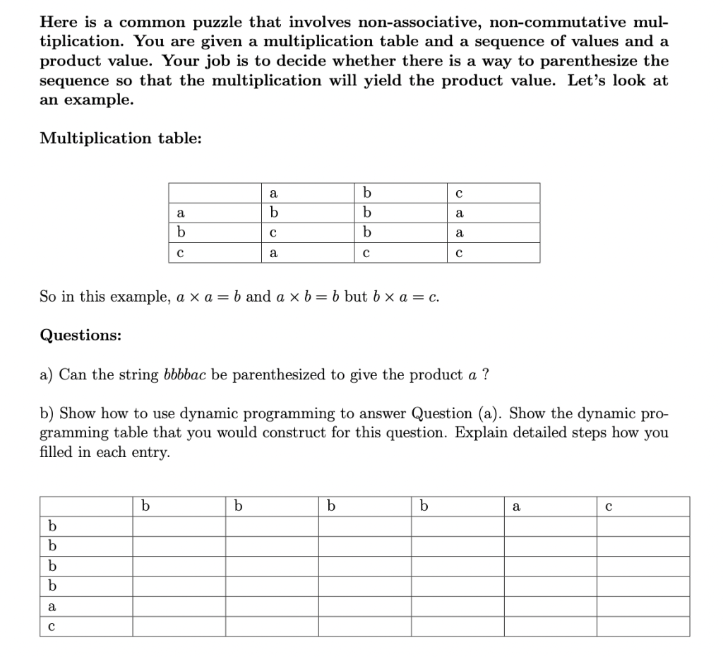 Here is a common puzzle that involves | Chegg.com