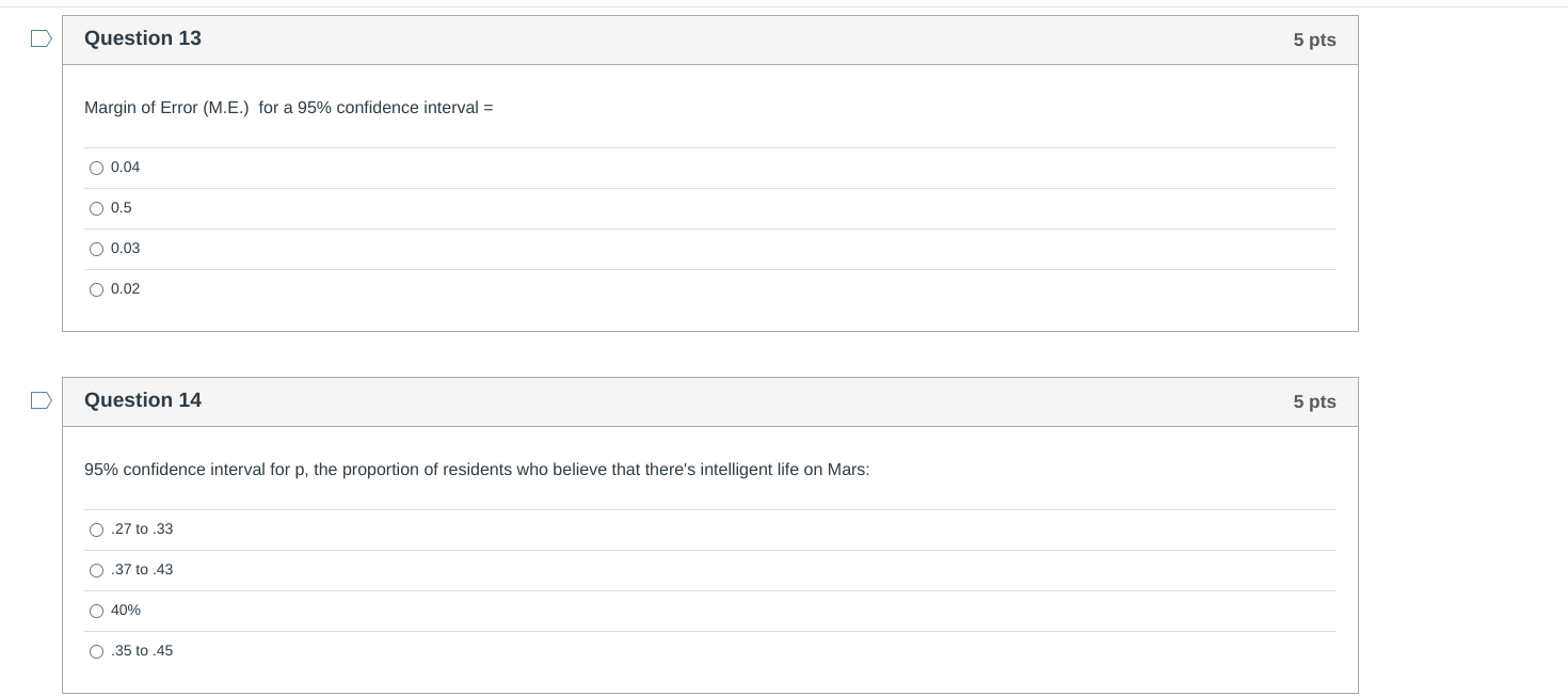 Solved Questions 11-14 In a random sample of 1,000 residents | Chegg.com