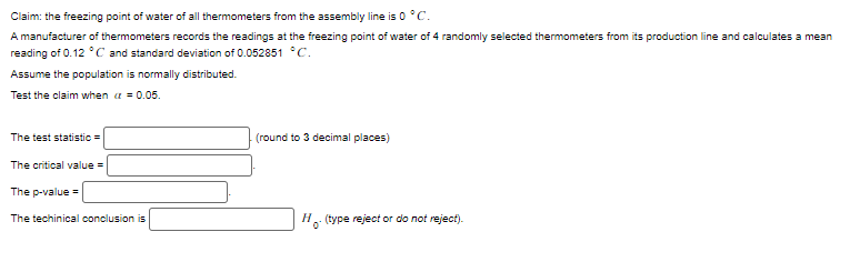 Solved Claim: the freezing point of water of all | Chegg.com