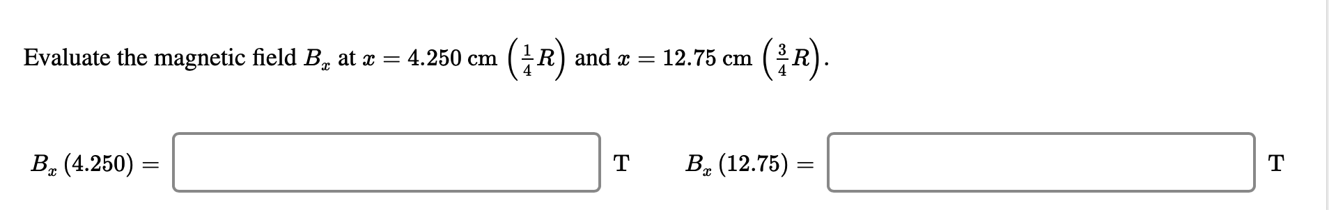 Solved Helmholtz Coils Are Frequently Used In Experiments