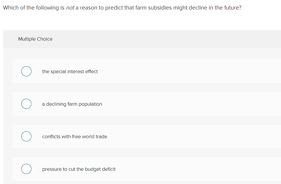 Solved Which of the following is not a reason to predict | Chegg.com
