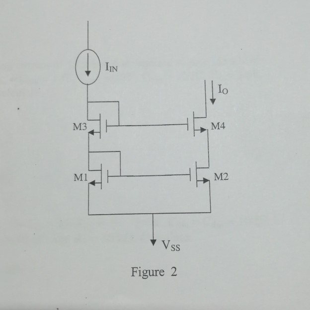 Solved For the cascode current mirror of Fig. 2 again | Chegg.com