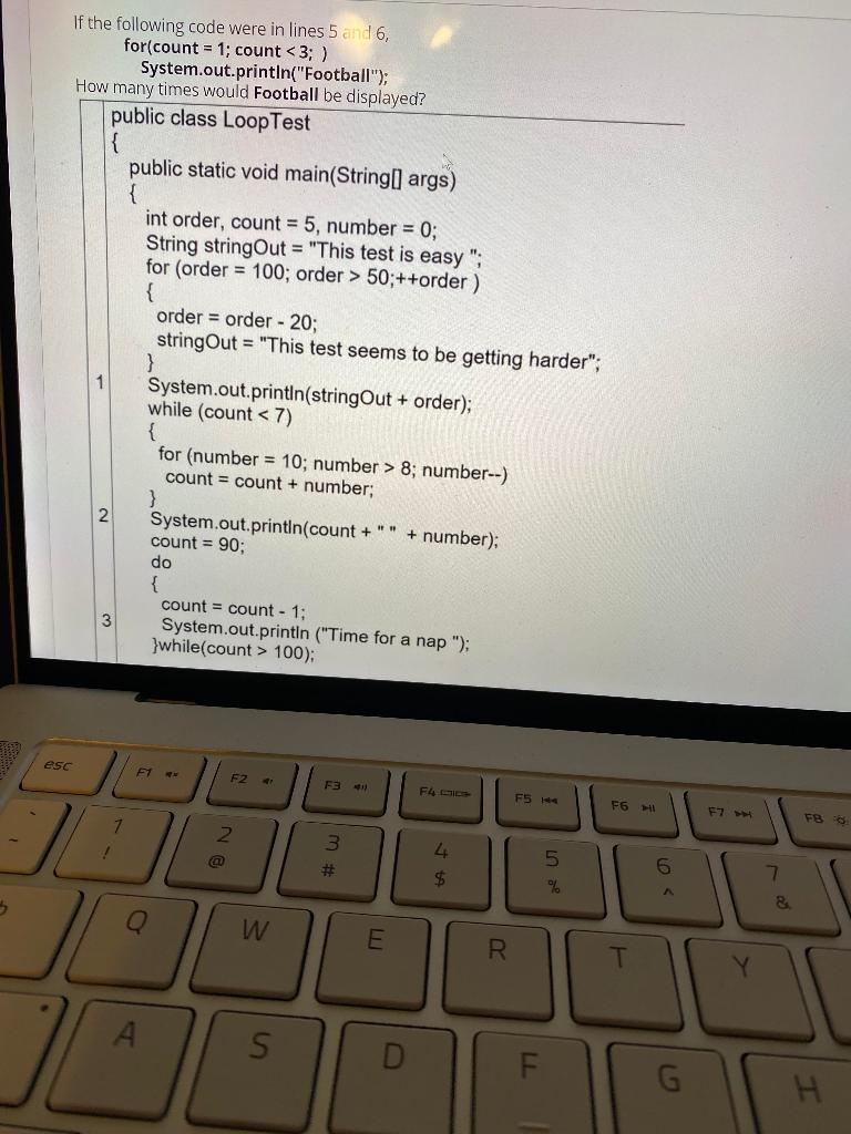 Solved Question 10 What will be displayed by lines 2 and 3 | Chegg.com