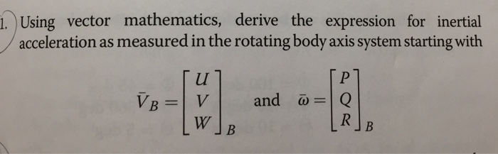 Solved 1. Using vector mathematics, derive the expression | Chegg.com