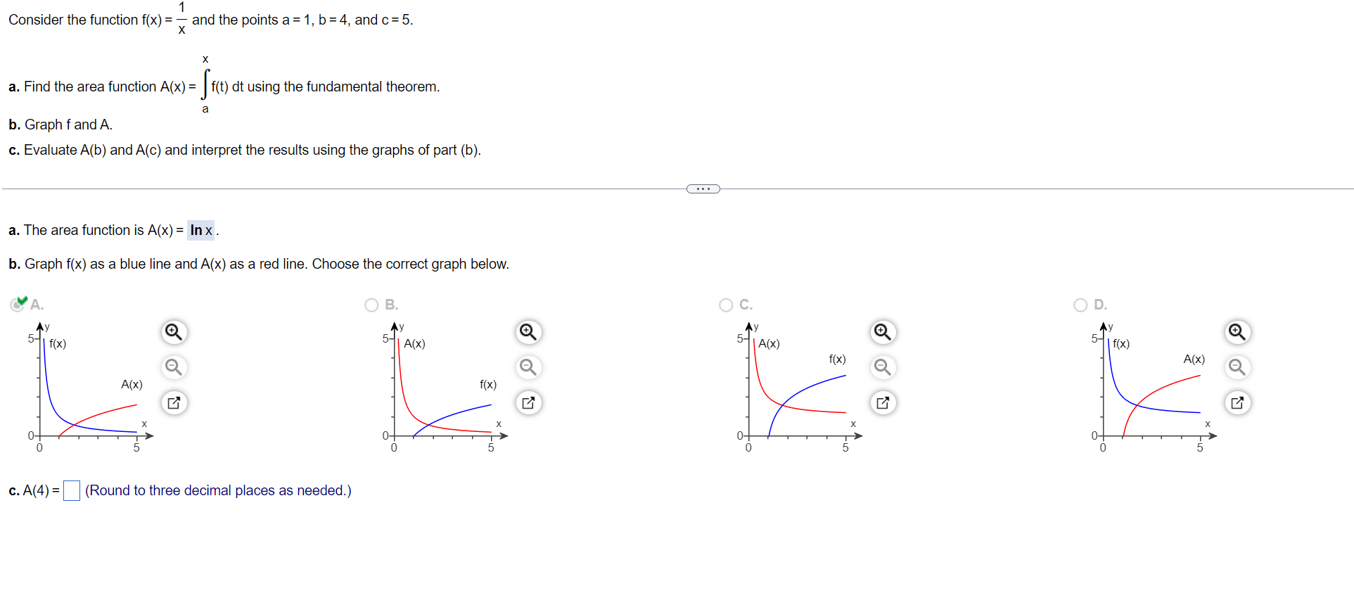 Solved Consider the function f(x)=x1 and the points a=1,b=4, | Chegg.com