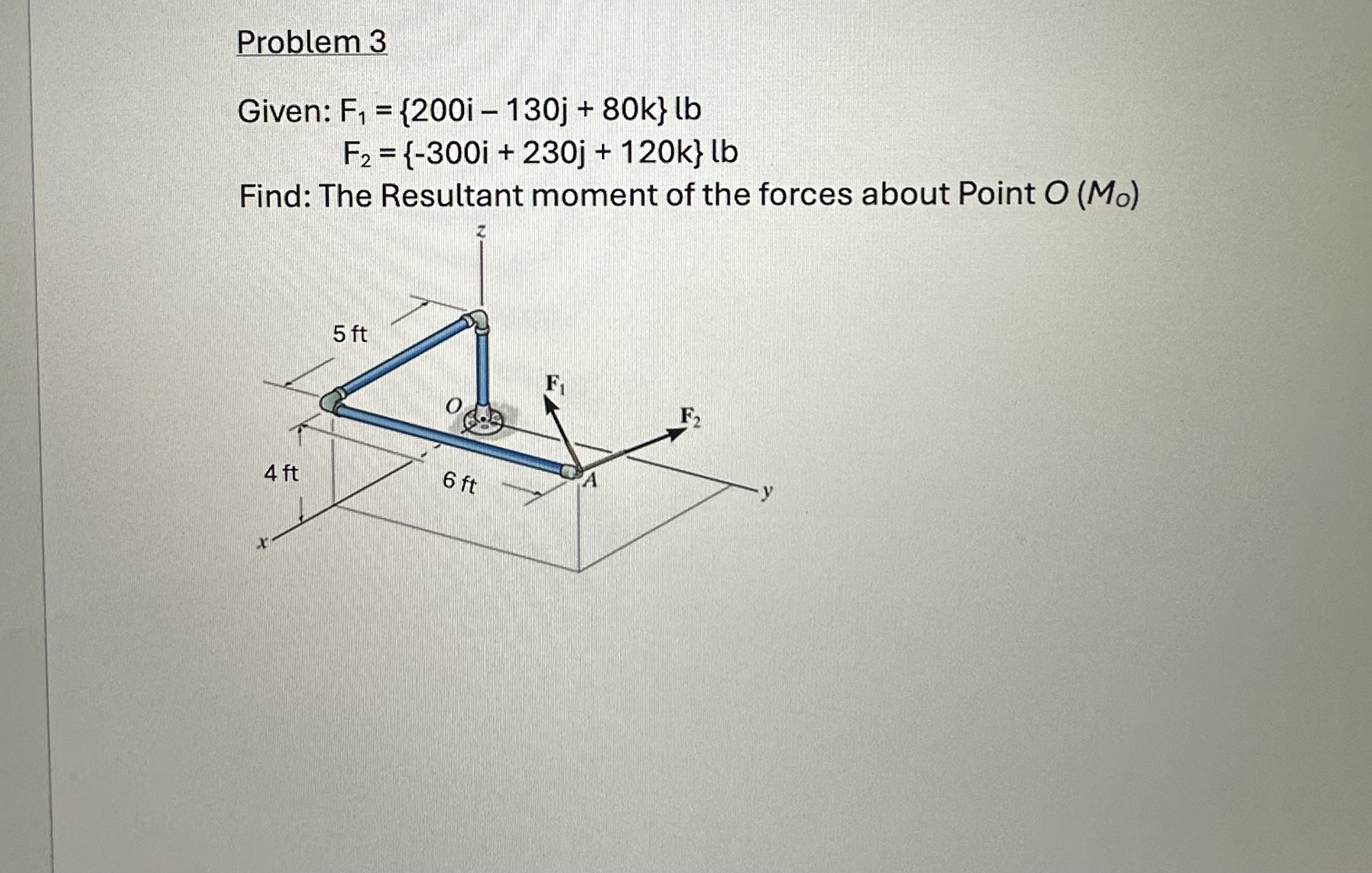Solved Problem 3 ﻿Given: | Chegg.com