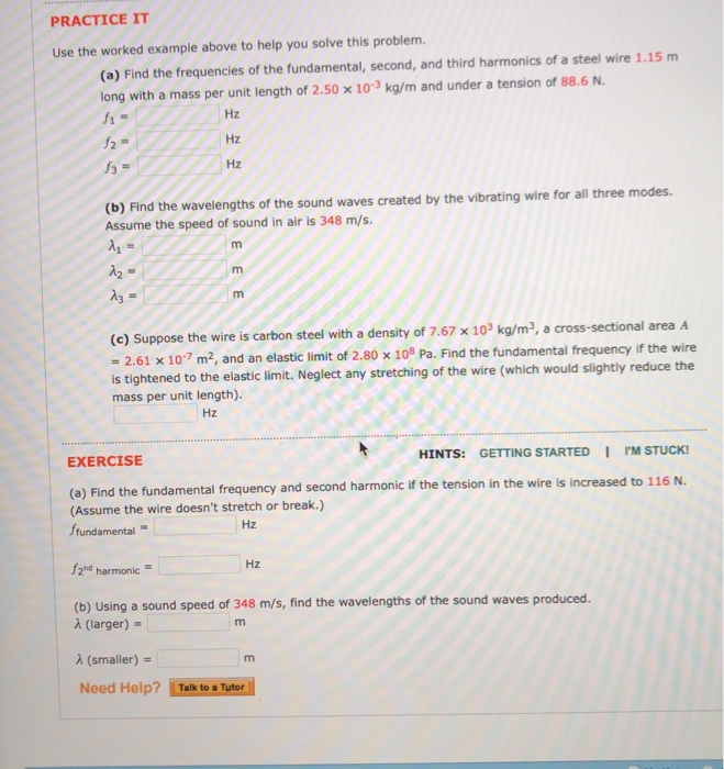 Solved PRACTICE IT Use the worked example above to help you | Chegg.com