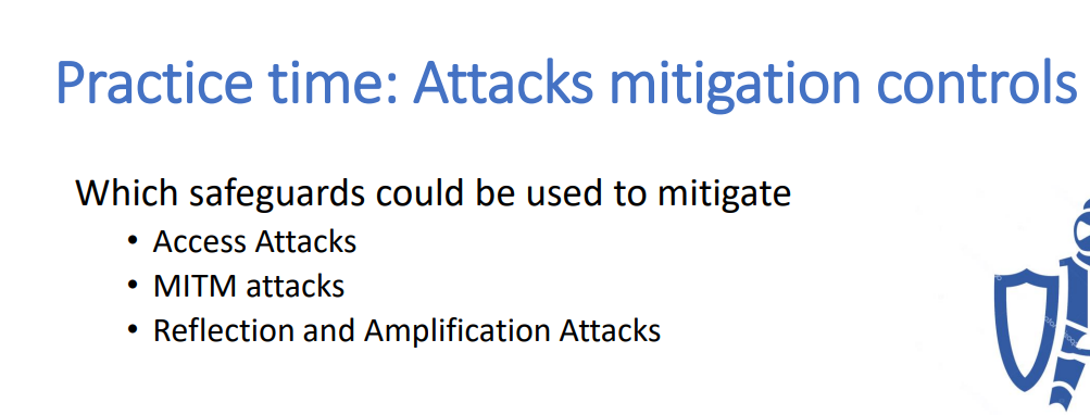 Solved Practice time: Attacks mitigation controls Which | Chegg.com