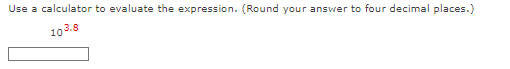 Solved Use a calculator to evaluate the expression. (Round | Chegg.com