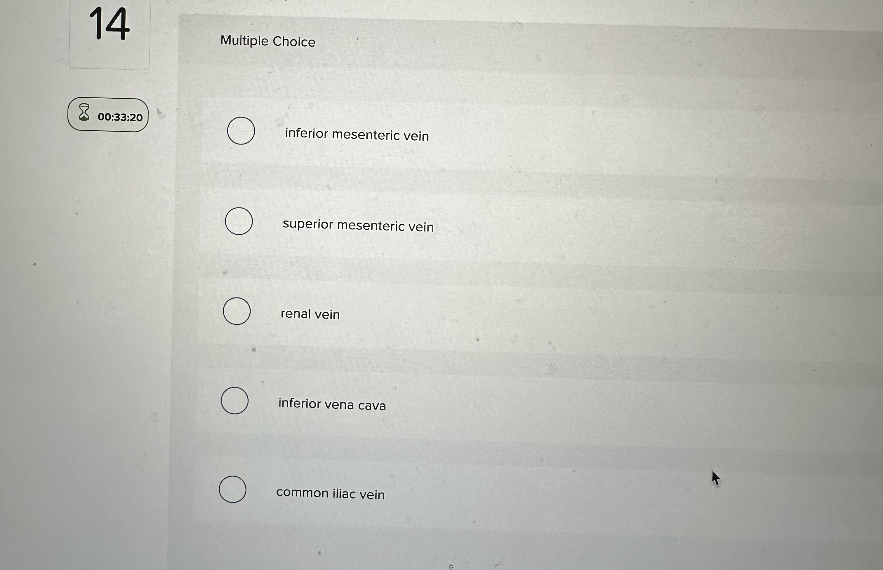 Solved Which structure is highlighted? Multiple Choice left | Chegg.com
