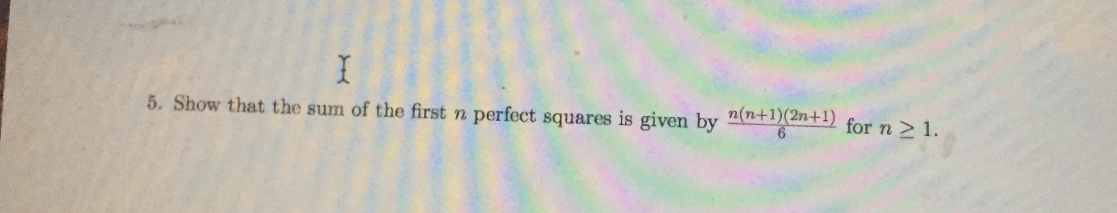 Solved Use either strong or weak induction to show (ie: | Chegg.com