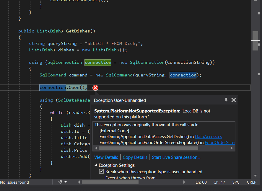 I have an application using UWP with c# using visual | Chegg.com
