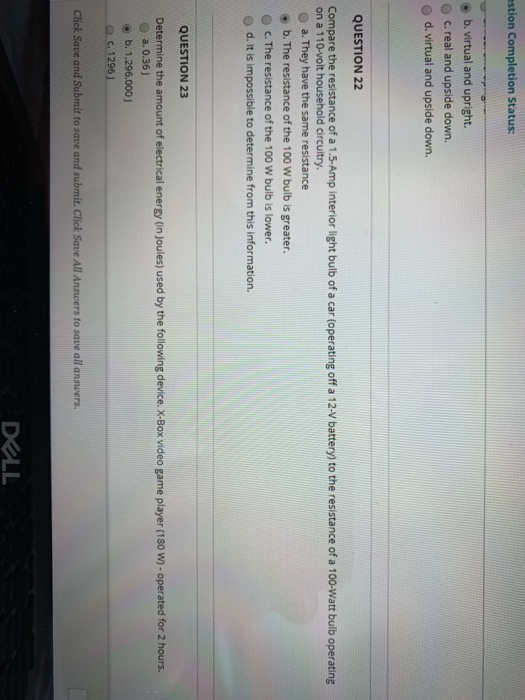 Solved Question Completion Status: QUESTION 10 Refer to the | Chegg.com