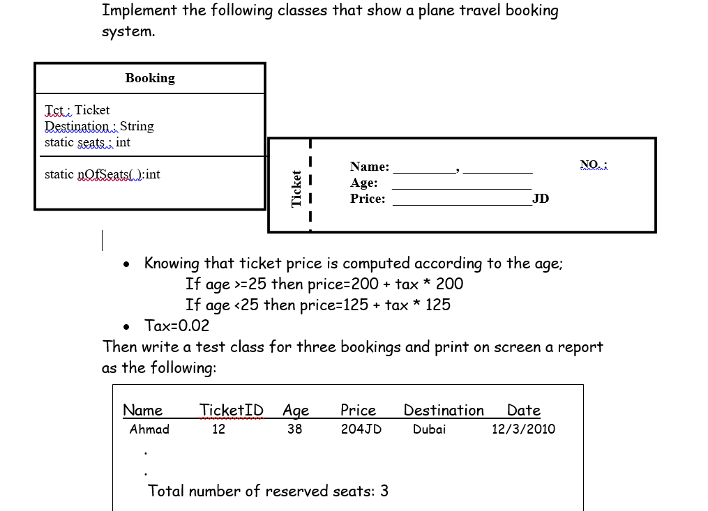 Solved Implement the following classes that show a plane | Chegg.com