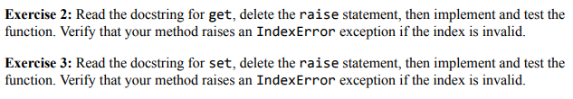 Solved Please help me with these two exercises: The codes | Chegg.com