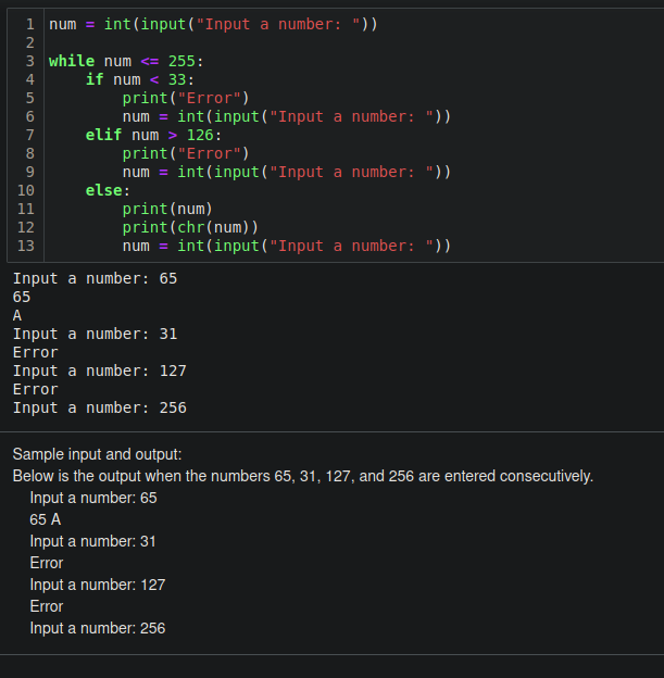 Solved How do I get the 65 and the A to print on the same | Chegg.com