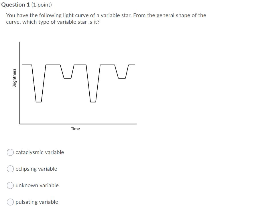 Solved Question 1 (1 point) You have the following light | Chegg.com