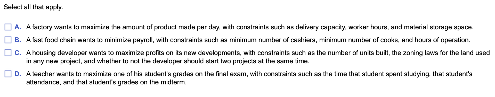 Solved Using the accompanying generic examples of | Chegg.com