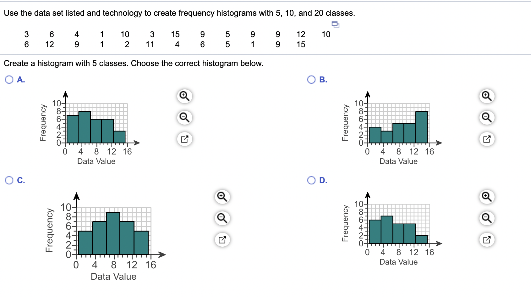 Solved Use the data set listed and technology to create | Chegg.com