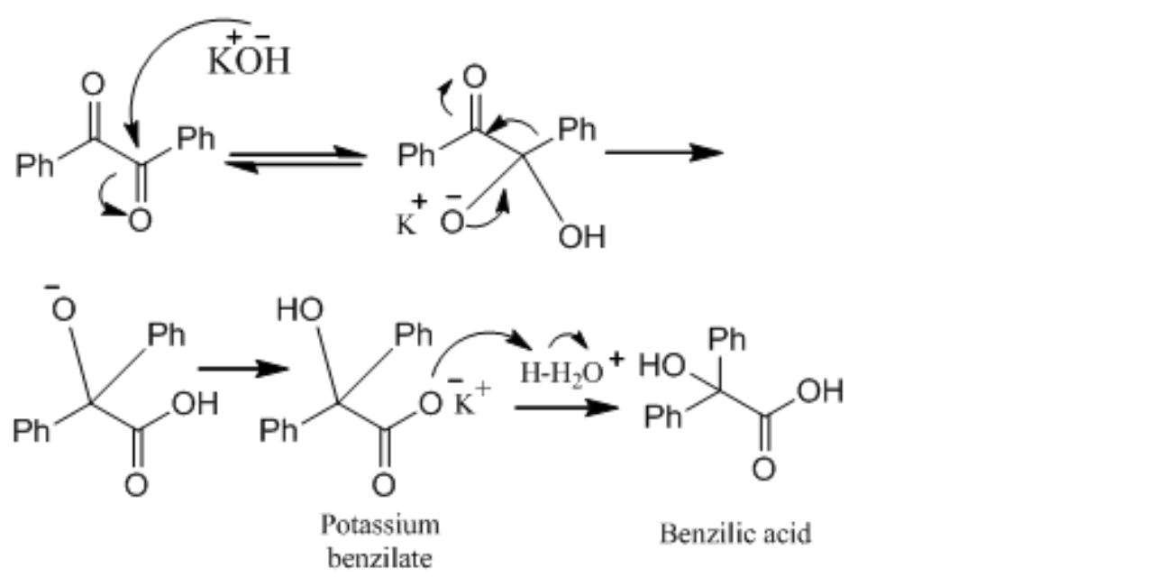 Solved I was doing the lab synthesising benzilic acid from | Chegg.com