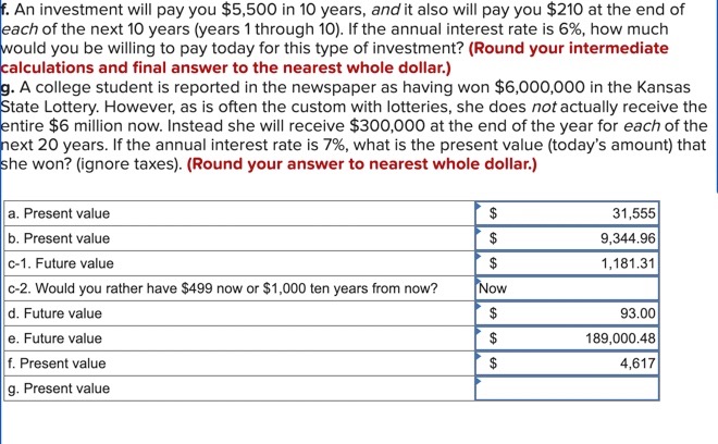 Solved only answer part g | Chegg.com