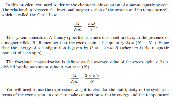 Solved In this problem you need to derive the characteristic | Chegg.com