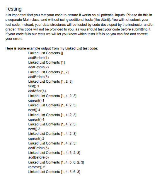 Solved Common Types Of Java Lists Linkedlists And 4176