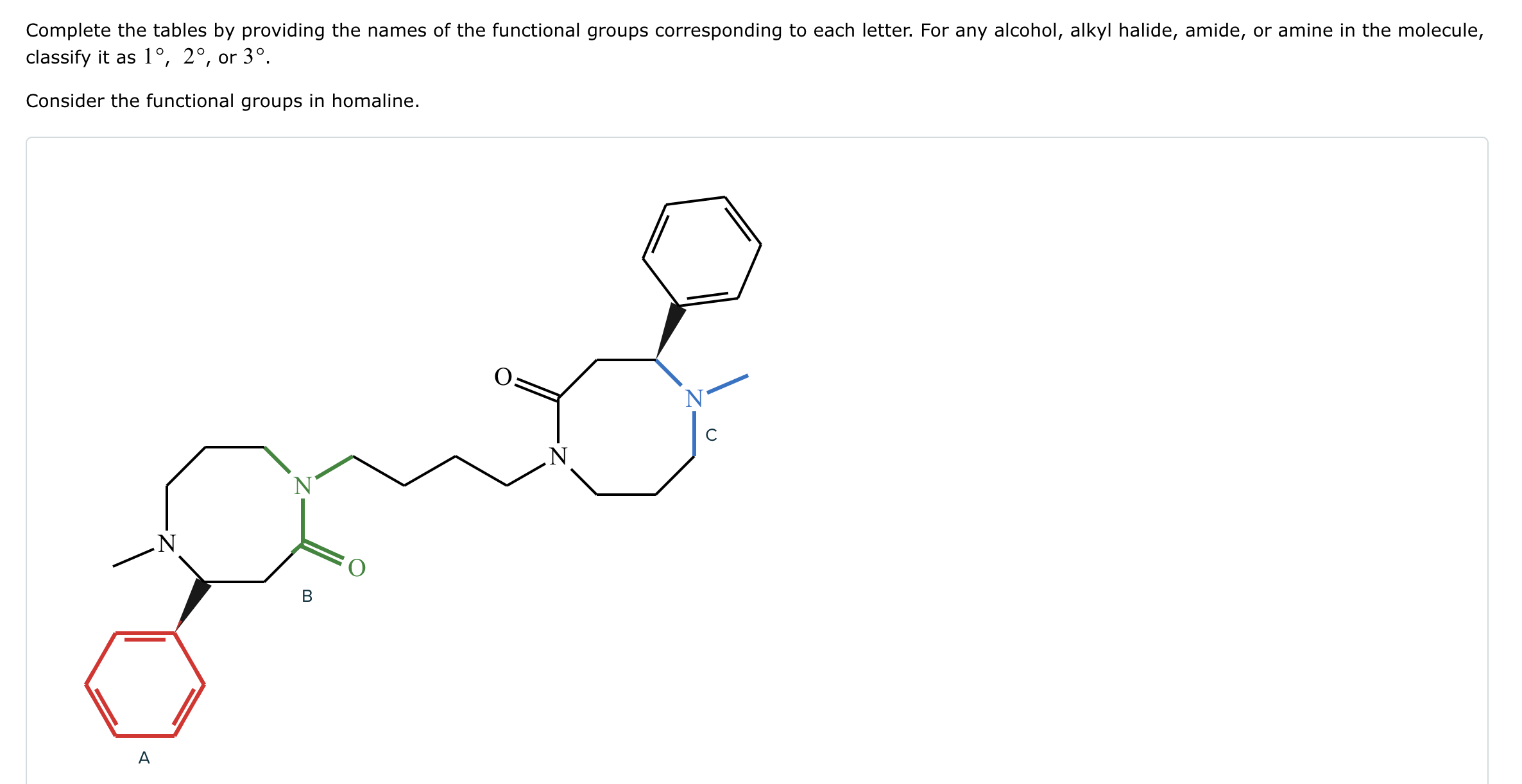 Solved Identify the functional groups in each constitutional | Chegg.com