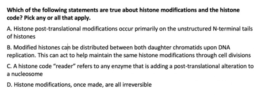 Solved Which of the following statements are true about | Chegg.com