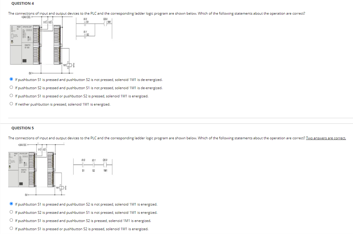 Solved QUESTION 4 The connections of input and output | Chegg.com