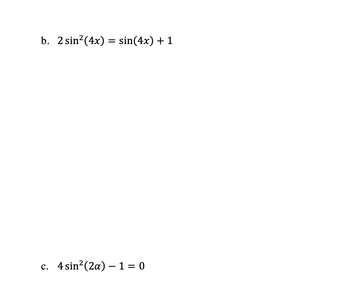 Solved 2. Solve each equation. State all solutions in the | Chegg.com