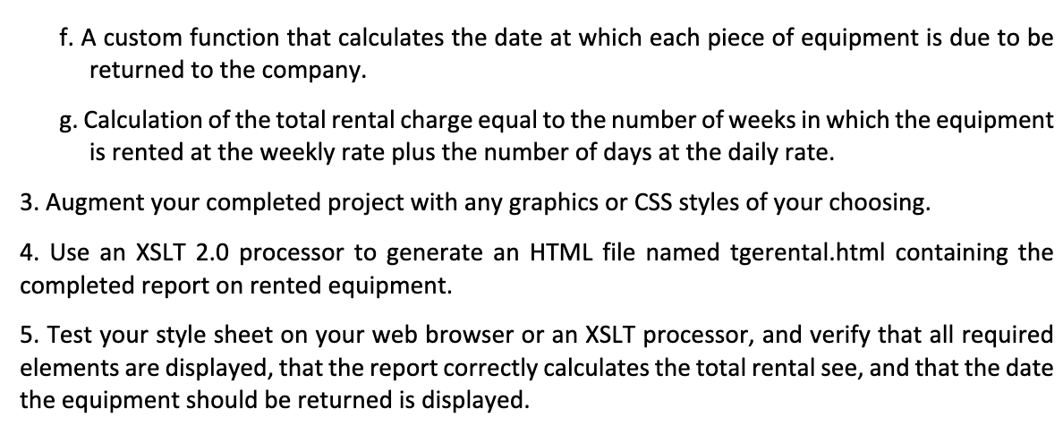 Solved 1. Use the importcsv.xsl style sheet to transform the | Chegg.com