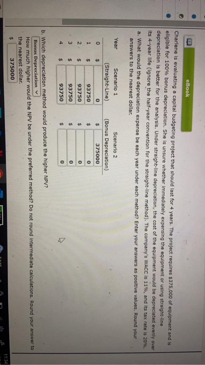 Charlene is evaluating a capital budgeting project | Chegg.com