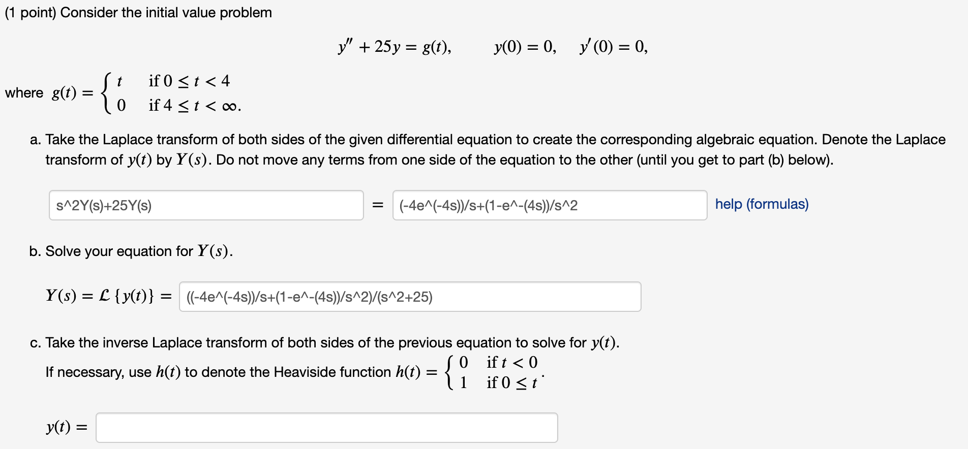 Solved Consider the initial value | Chegg.com