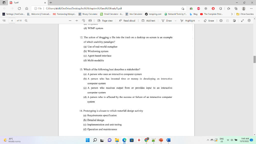 Solved 5.pdf X - C X 0 位 File | Chegg.com