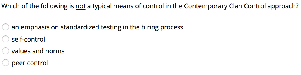 Solved Which of the following is not a typical means of | Chegg.com