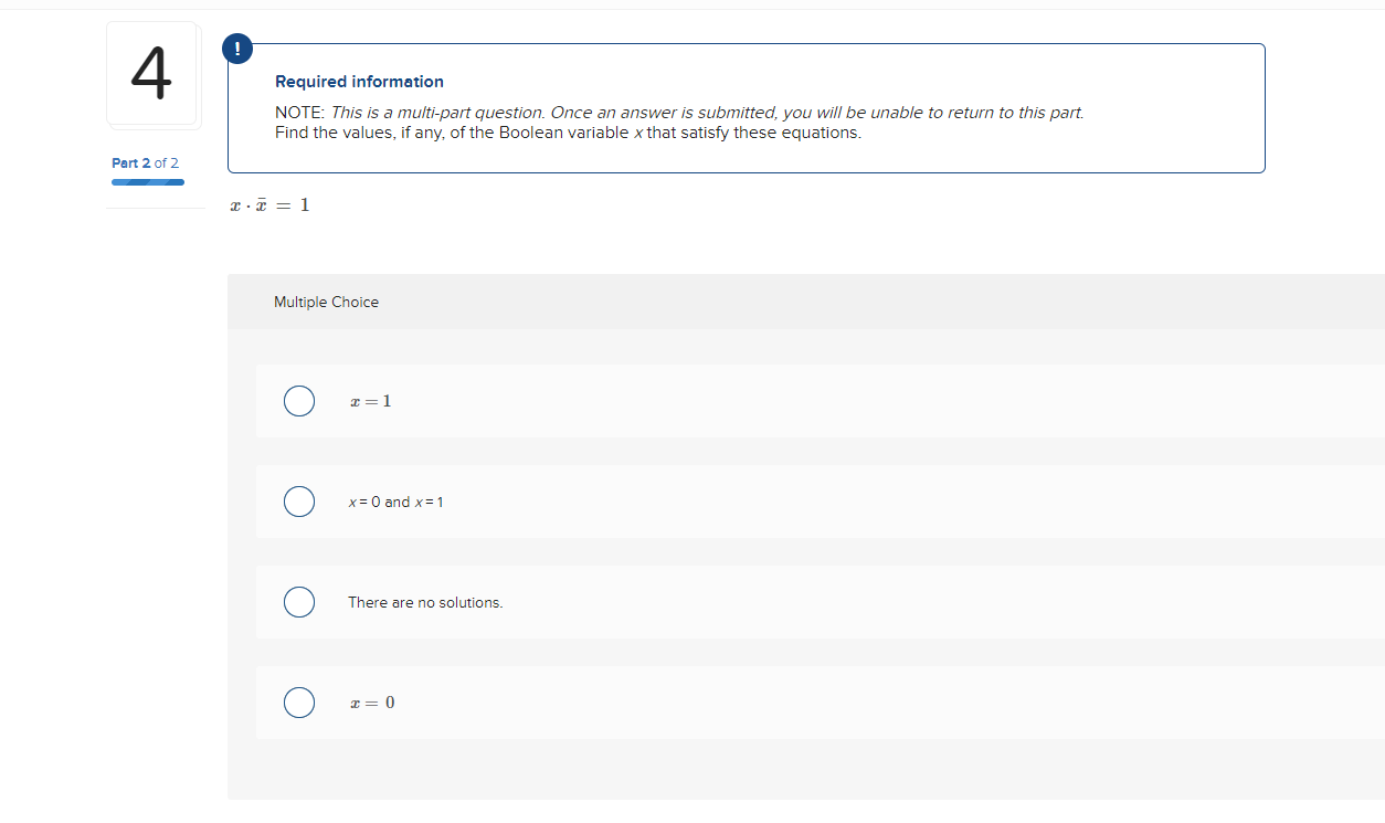 Solved Required information NOTE: This is a multi-part | Chegg.com