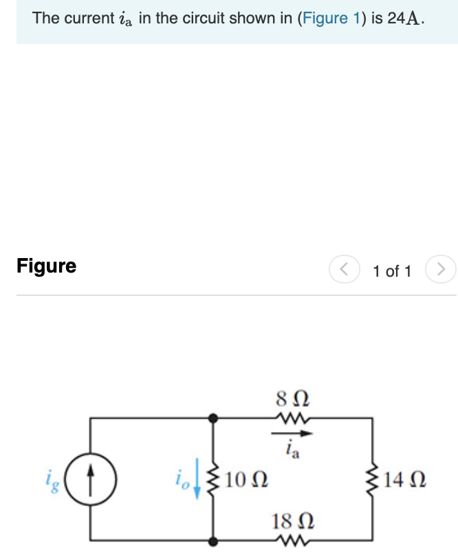 Solved Find io Find ig Find the power delivered by the | Chegg.com