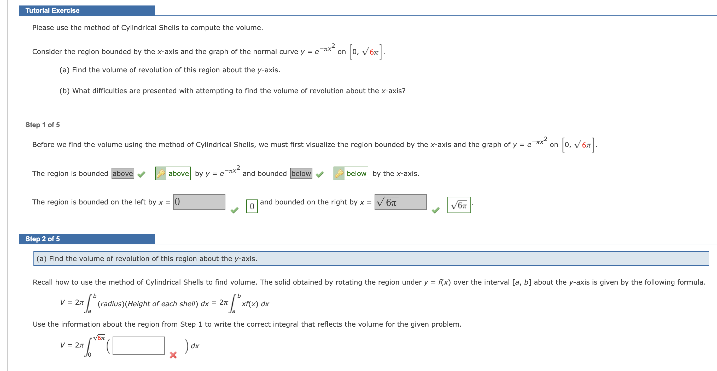 Solved Tutorial ExercisePlease use the method of Cylindrical | Chegg.com