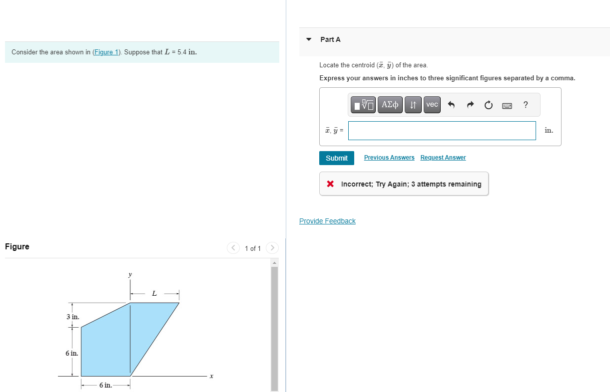[Solved]: Consider the area shown in (Figure 1). Suppose th
