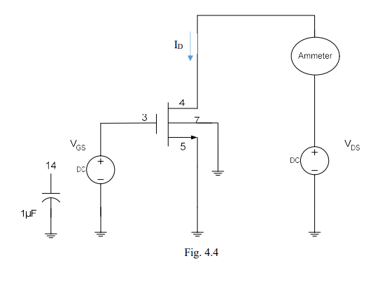 Solved 4.3 Determination of gm of the NMOS transistor gm is | Chegg.com