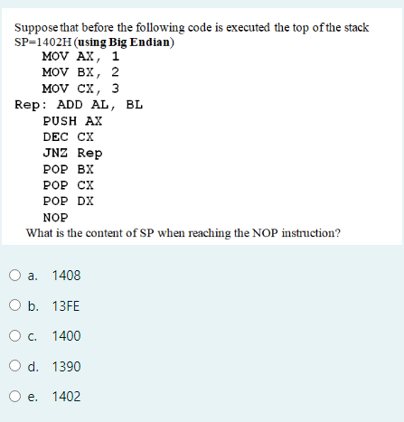Solved Suppose that before the following code is executed | Chegg.com