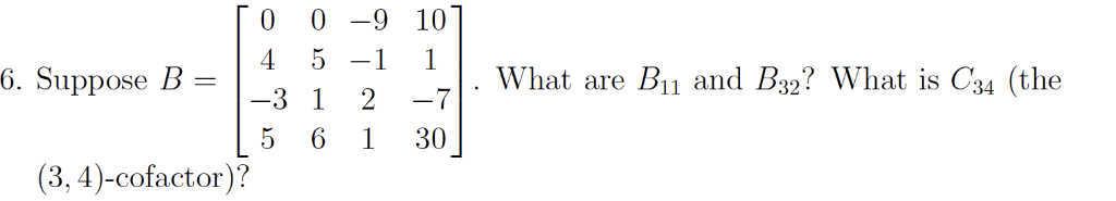 Solved A1u A12 0 A22 It Is Known That The Inverse Of A 