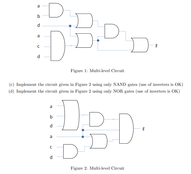 Solved 5. Minimize the following Boolean functions into both | Chegg.com
