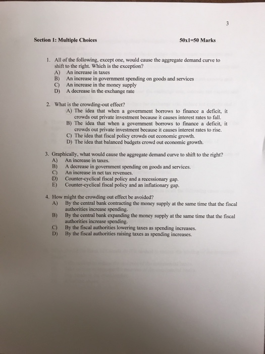 Solved Section 1: Multiple Choices 50x1-50 Marks 1. All of | Chegg.com