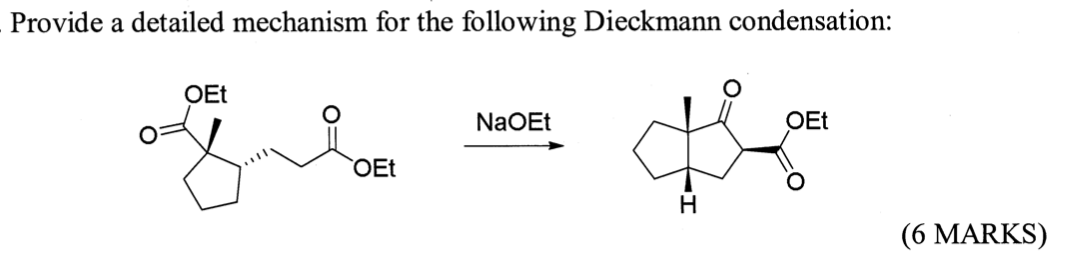 Solved Provide a detailed mechanism for the following | Chegg.com