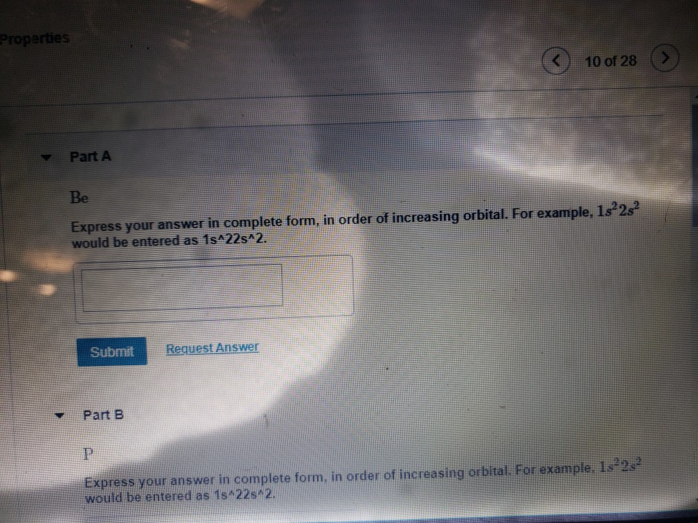Solved erties (> 10 of 28 Part A Be Express your answer in | Chegg.com